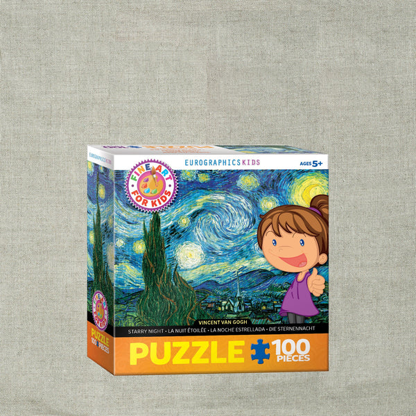Vincent van Gogh: "Starry Night" 100 Pc Puzzle - The Store at Mia ...