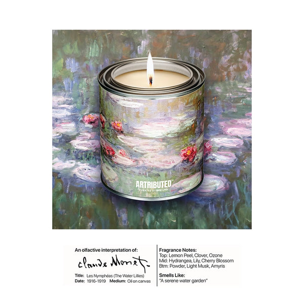 Monet Water Lilies Candle (11oz) - The Store at Mia - Minneapolis ...