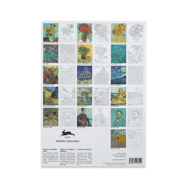 Artists' Colouring Book - Vincent van Gogh - The Store at Mia ...